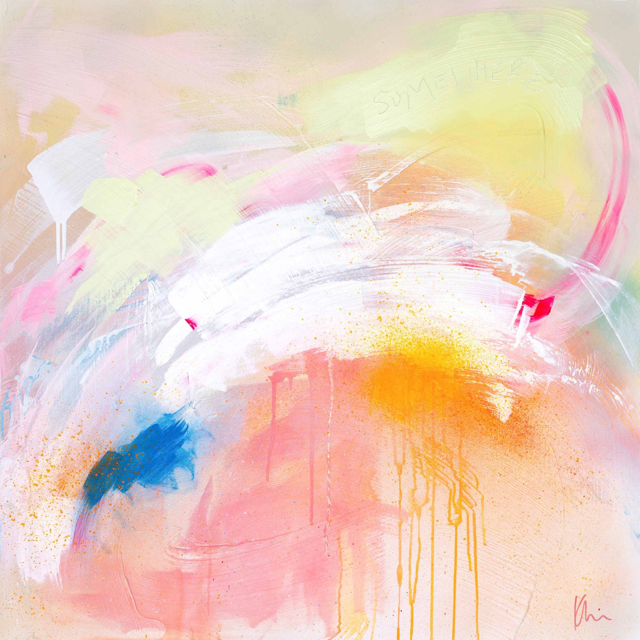 Pure Joy by Kate Mayer | Vibrant Abstract Painting | Contemporary Art